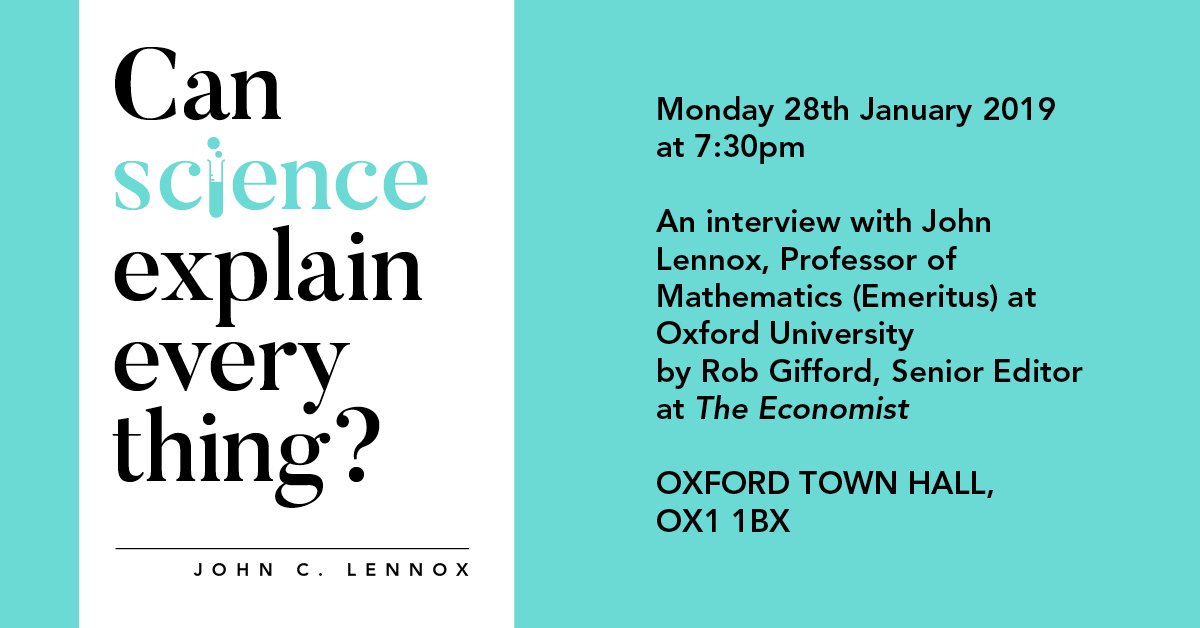 Can science explain everything? | An interview with John Lennox – The ...