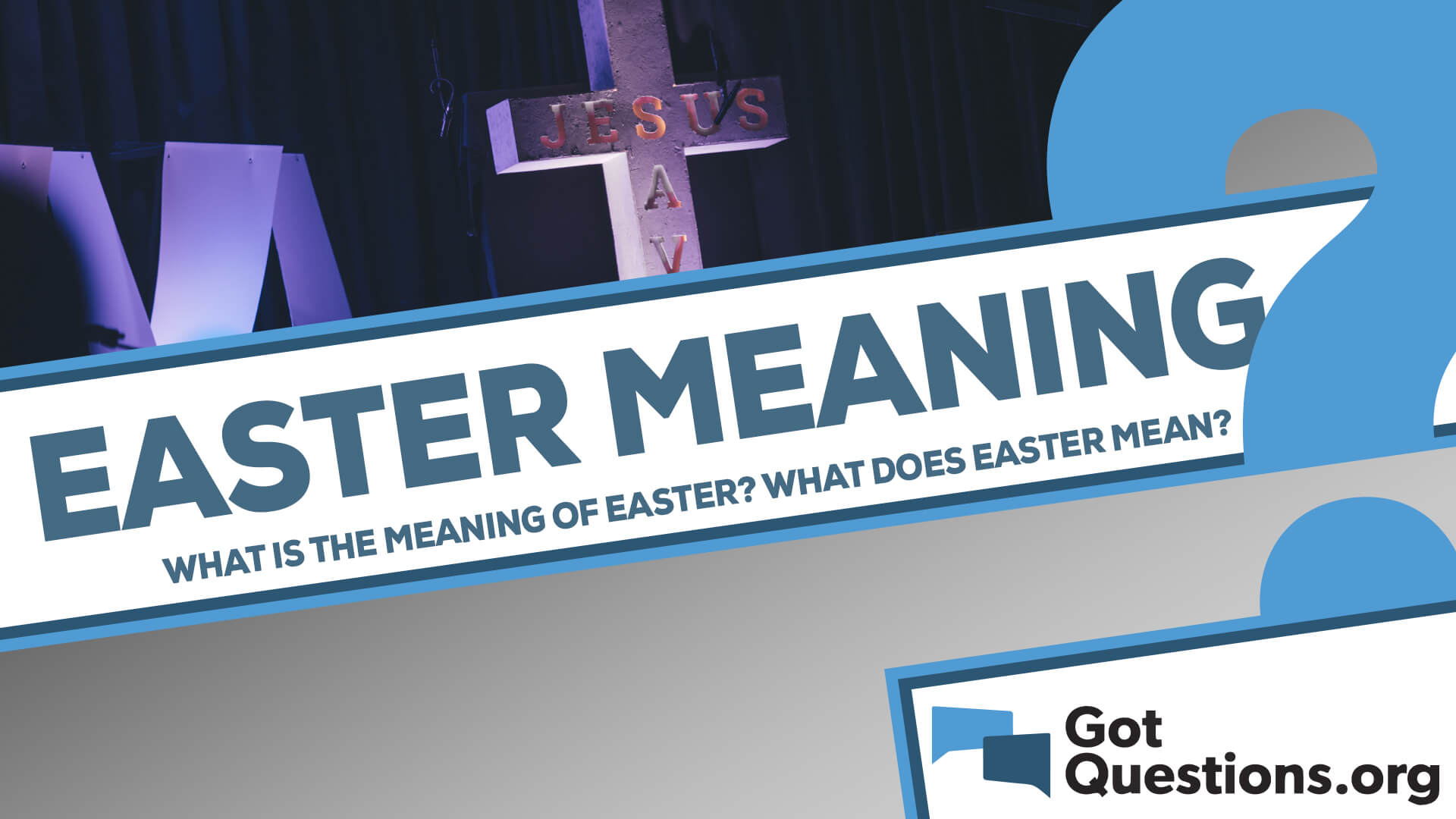 What is the meaning of Easter? – The Son of God